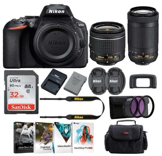 Best Nikon D5600 Bundle Deals - Lens & Shutter