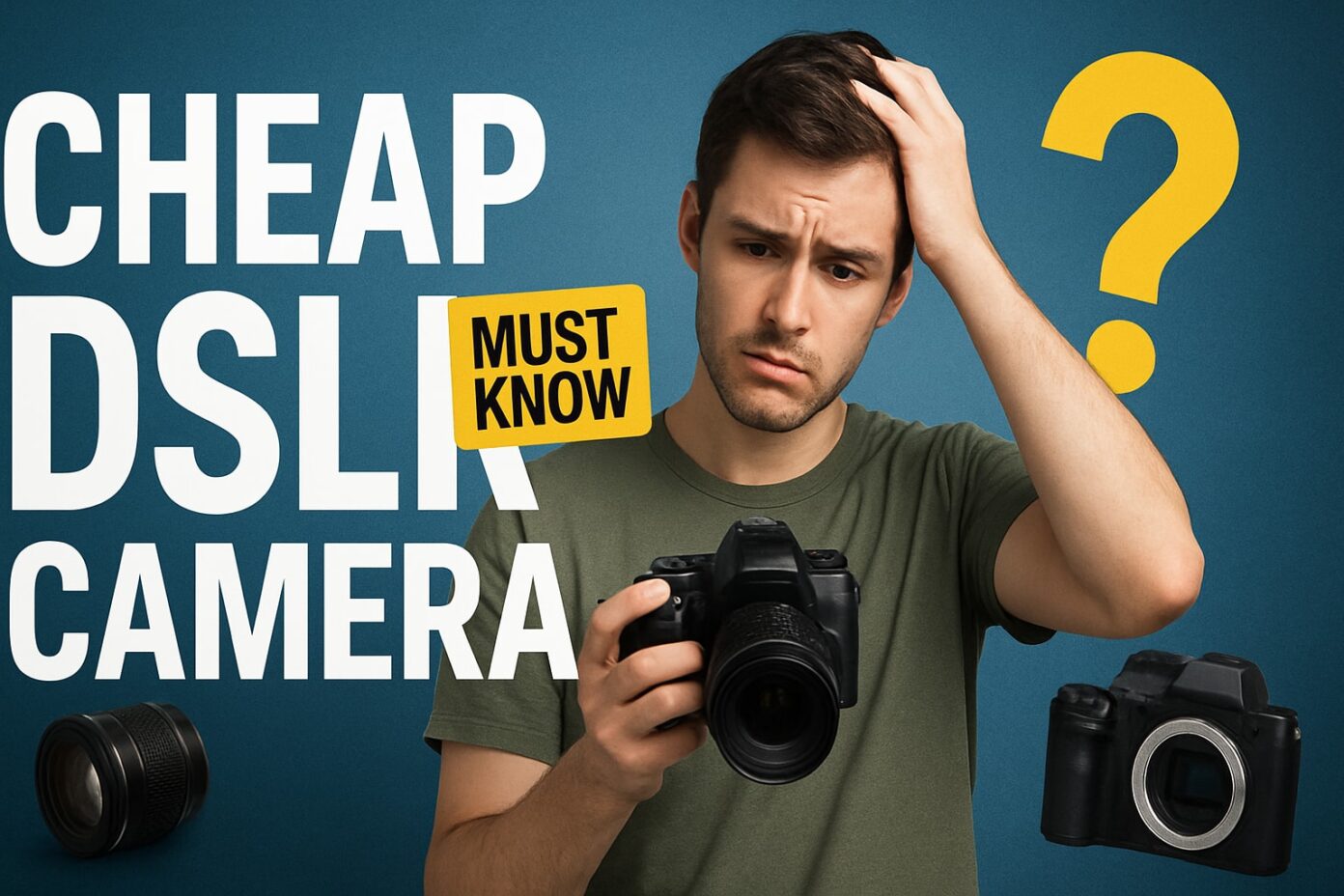 7 Must-Know cheap DSLR Camera Tips for Beginners in 2026 - Lens & Shutter